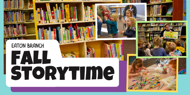 Fall Storytime Sign-Ups Begin! | Preble County Library