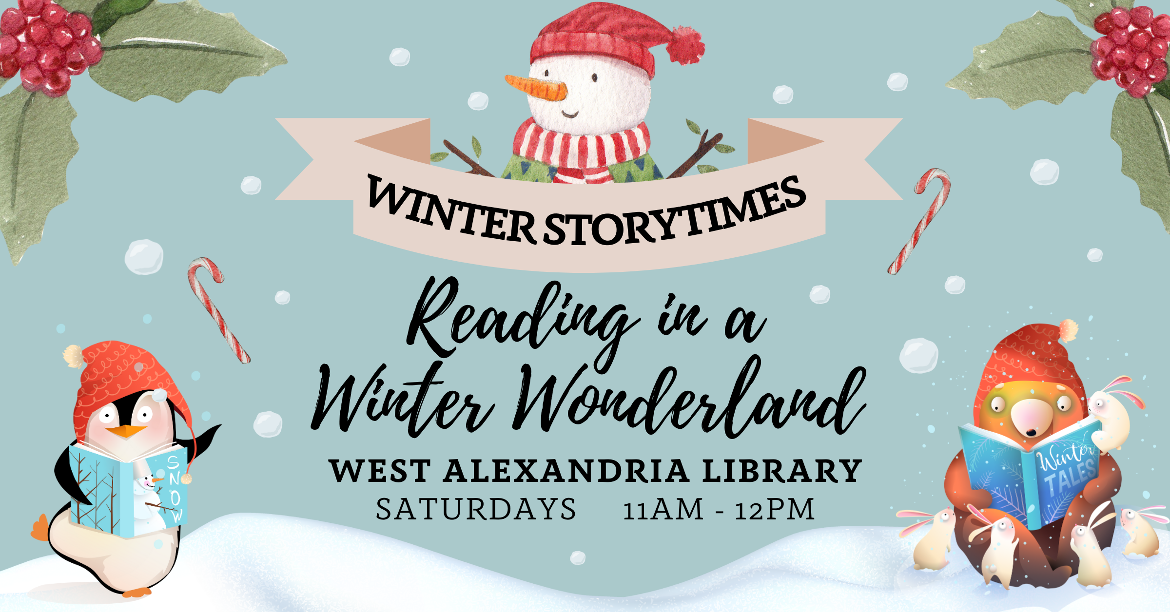Reading In A Winter Wonderland Storytime | Preble County Library