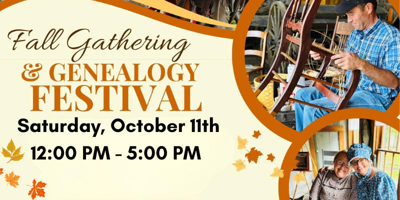 Fall Gathering and Genealogy Fair | Preble County Library