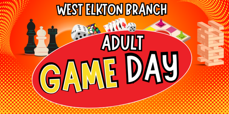 Adult Game Day | Preble County Library